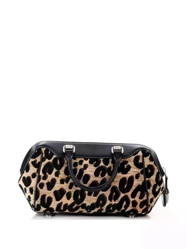 LOUIS VUITTON Limited Edition Stephen Sprouse Leopard Chenille Satchel