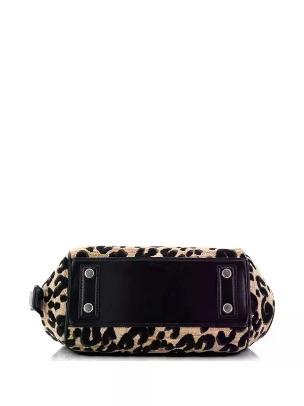 LOUIS VUITTON Limited Edition Stephen Sprouse Leopard Chenille Satchel