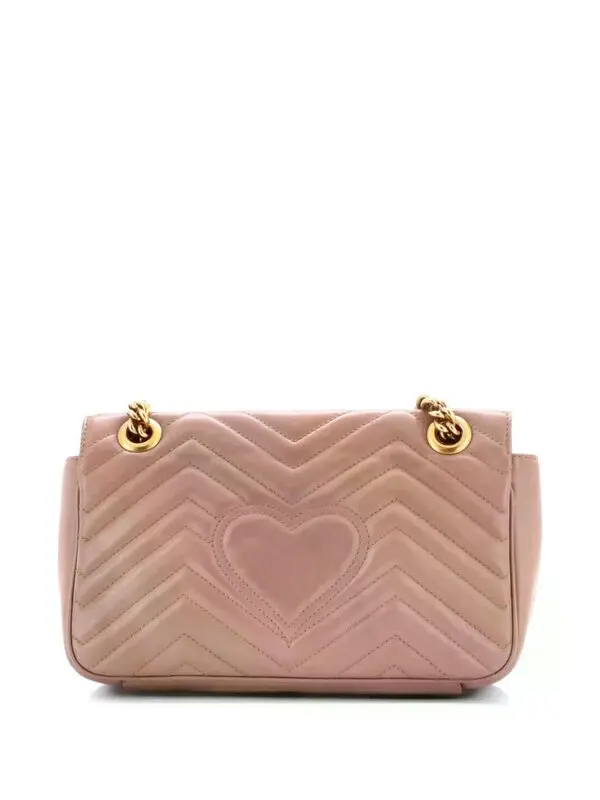 Gucci Gg Marmont Small Flap Bag - Neutrals