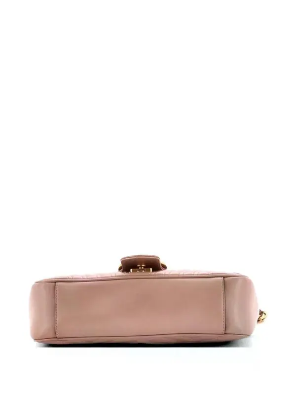 Gucci Gg Marmont Small Flap Bag - Neutrals