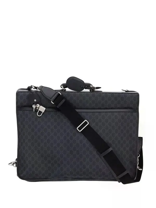 Gucci Retro Interlocking G Garment Travel Bag - Black