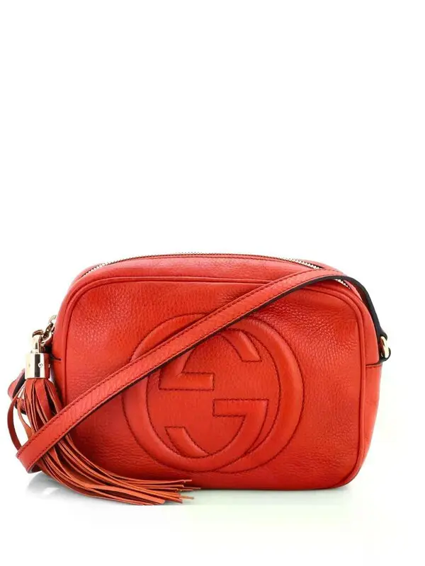 Gucci Soho Disco Small Crossbody Bag - Red