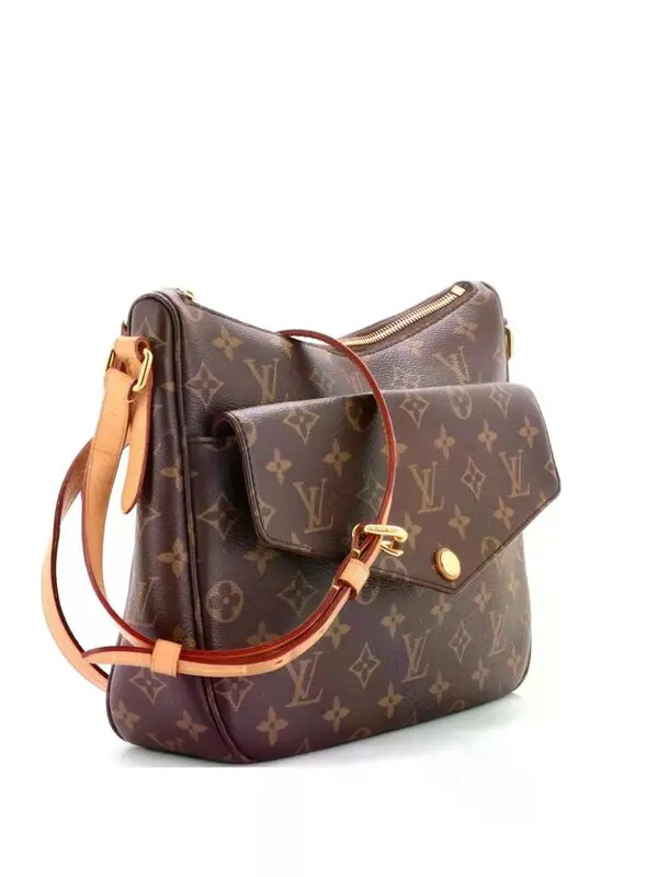 LOUIS VUITTON Mabillon Shoulder Bag Monogram Canvas Crossbody - Brown
