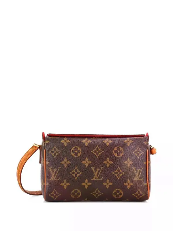 LOUIS VUITTON Recital Handbag Monogram Canvas - Brown