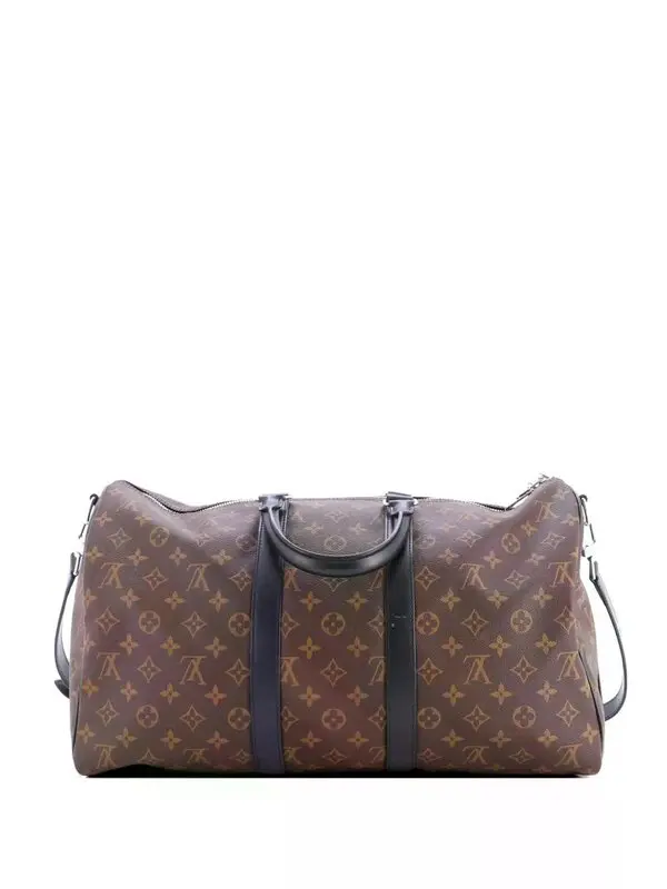 LOUIS VUITTON Keepall Bandouliere 45 Travel Bag Monogram Canvas - Brown