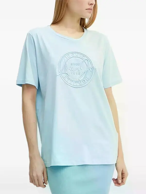 Liu Jo Embellished Logo T-shirt