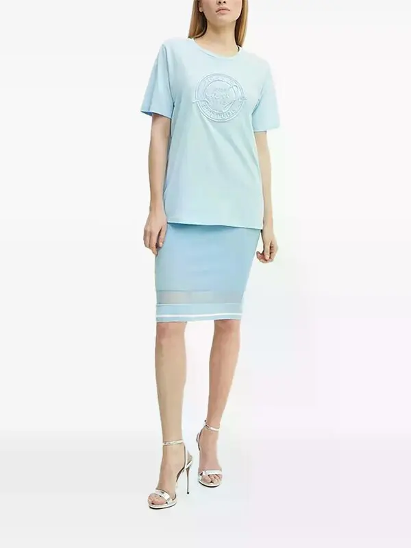 Liu Jo Embellished Logo T-shirt