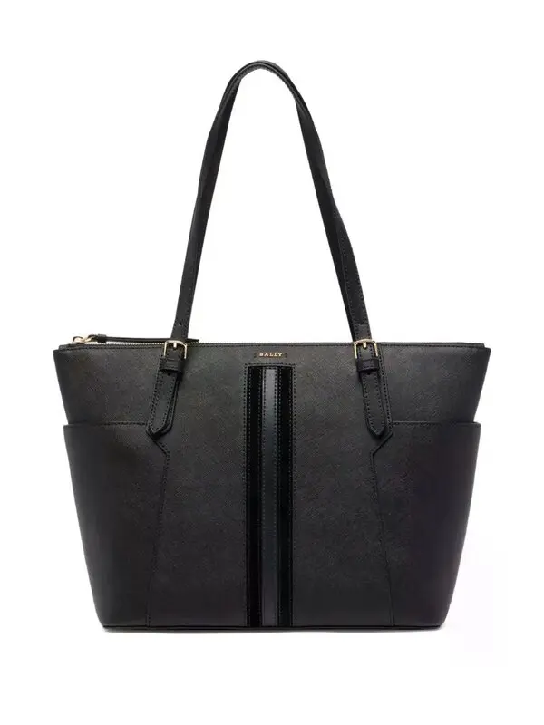 Bally Logo-lettering Tote Bag - Black