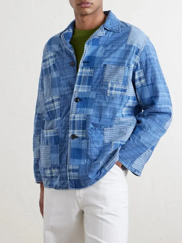 MONITALY Patchwork Cotton Jacket