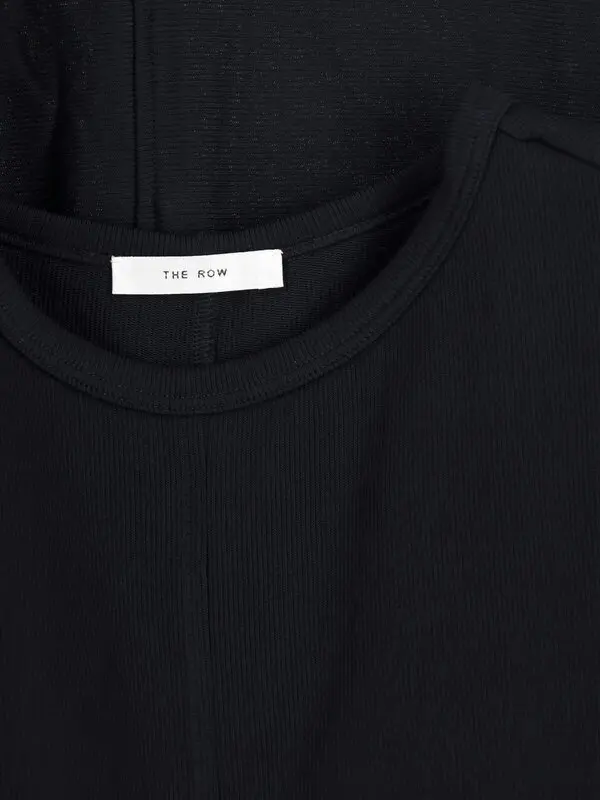 Rick Owens Maxi Dress In Viscose - Black