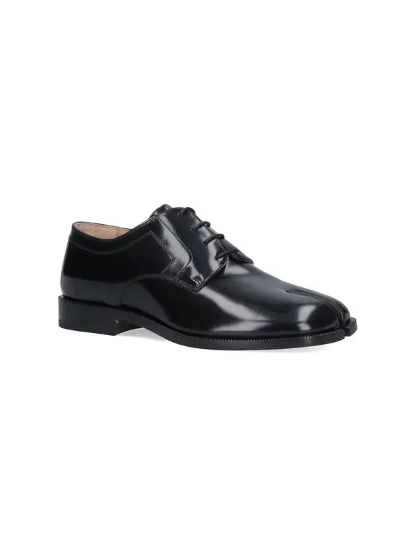 MAISON MARGIELA Tabi" Brushed Leather Derby Shoes