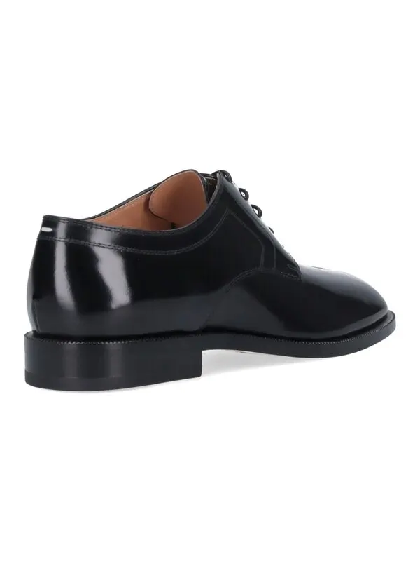 MAISON MARGIELA Tabi" Brushed Leather Derby Shoes