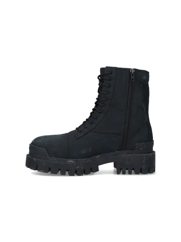 Balenciaga Strike Combat Boots