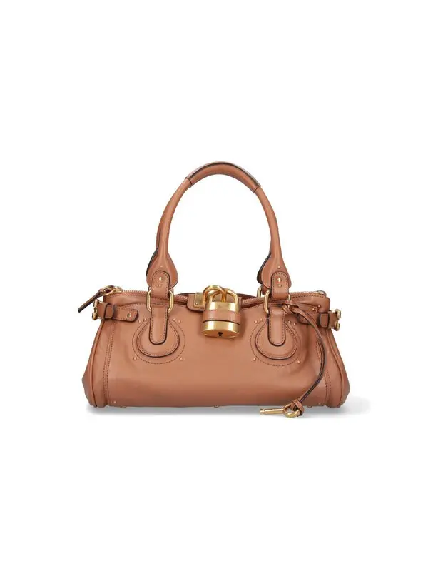 Chloé Paddington Shoulder Bag - Brown