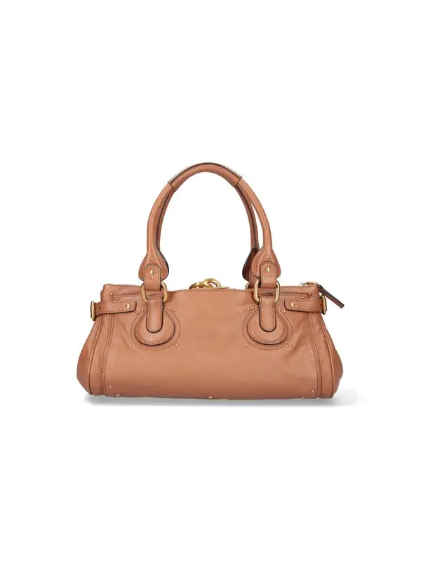 Chloé Paddington Shoulder Bag - Brown