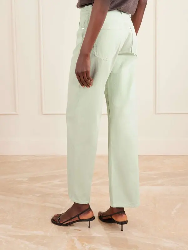 AGOLDE Arc Mid-rise Wide-leg Jeans