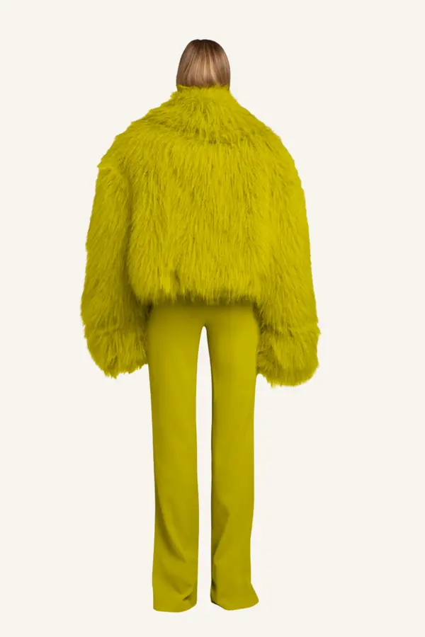 Aiste Hong Oversized Faux-fur Jacket
