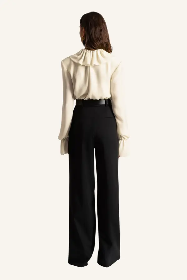 Aiste Hong Wide-leg Virgin Wool Pants