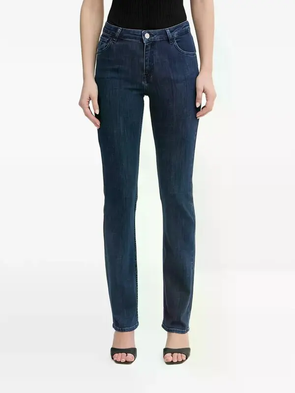 TRUSSARDI Straight Leg Jeans - Blue