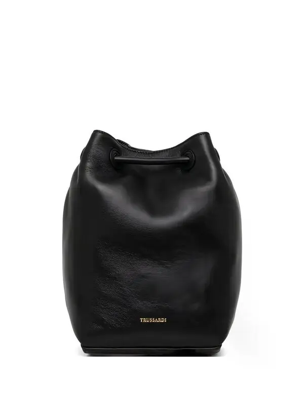 TRUSSARDI Drawstring Backpack - Black