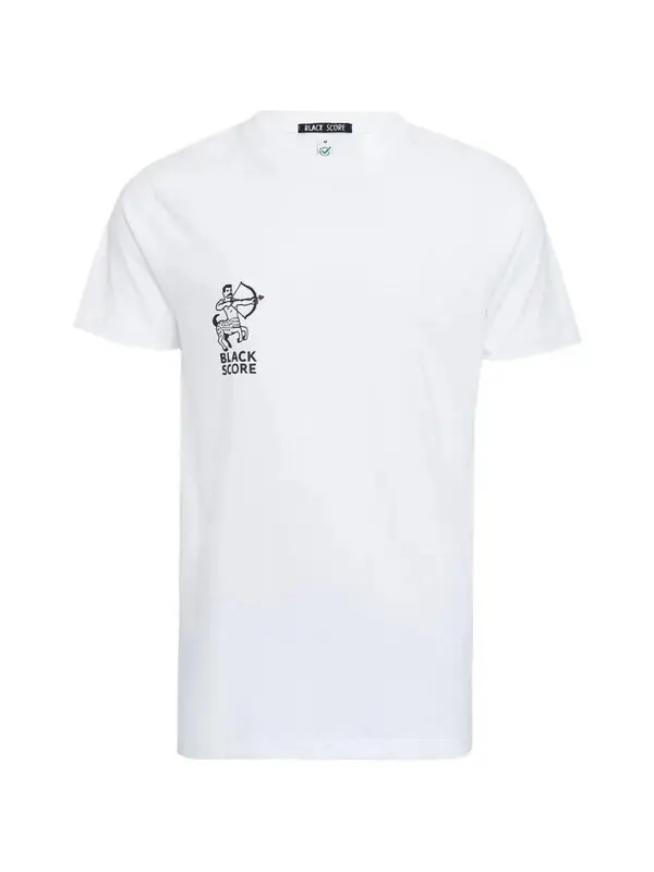 BLACK SCORE Graphic-print T-shirt - White