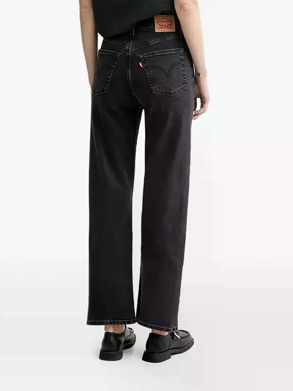 LEVI'S Ribcage Straight Leg Jeans - Grey