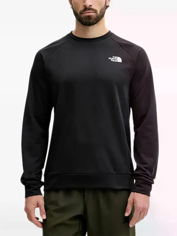 The North Face Reaxion 2.0 Logo Crew-neck Sweatshirt - Black