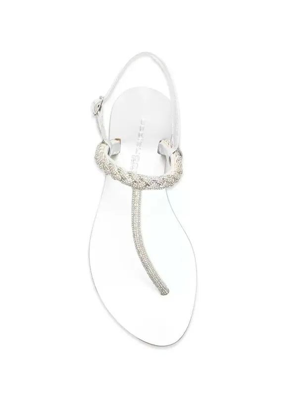 EDDI CUOMO T-bar Flat Sandals