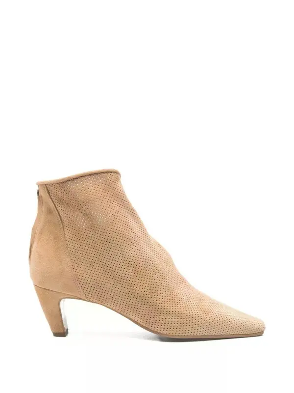 BIANCADI Perforated Detail Zip-fastening Boots