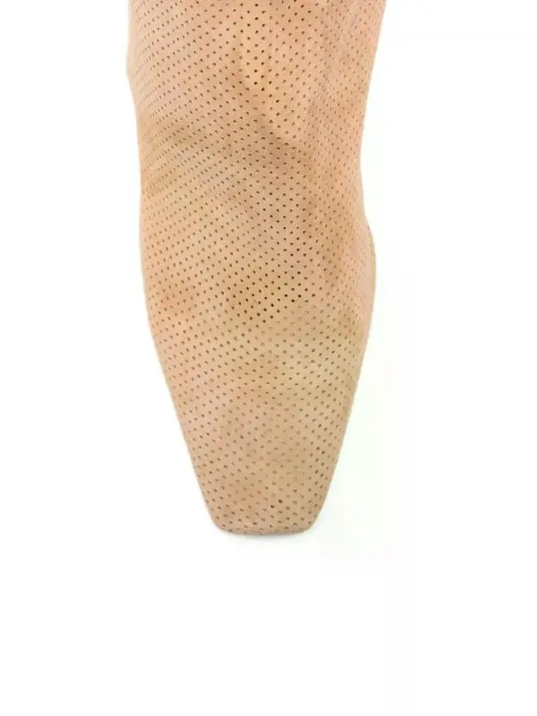 BIANCADI Perforated Detail Zip-fastening Boots
