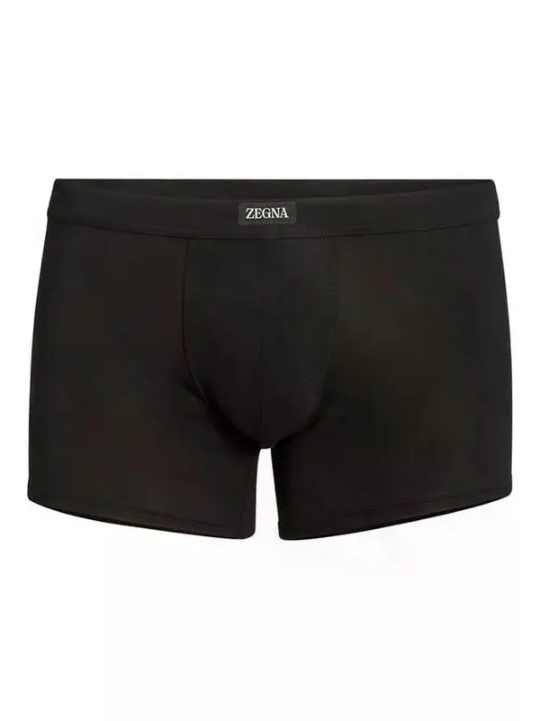 Zegna Stretch-design Boxers - Black