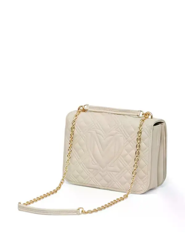 Moschino Logo-detail Quilted Handbag
