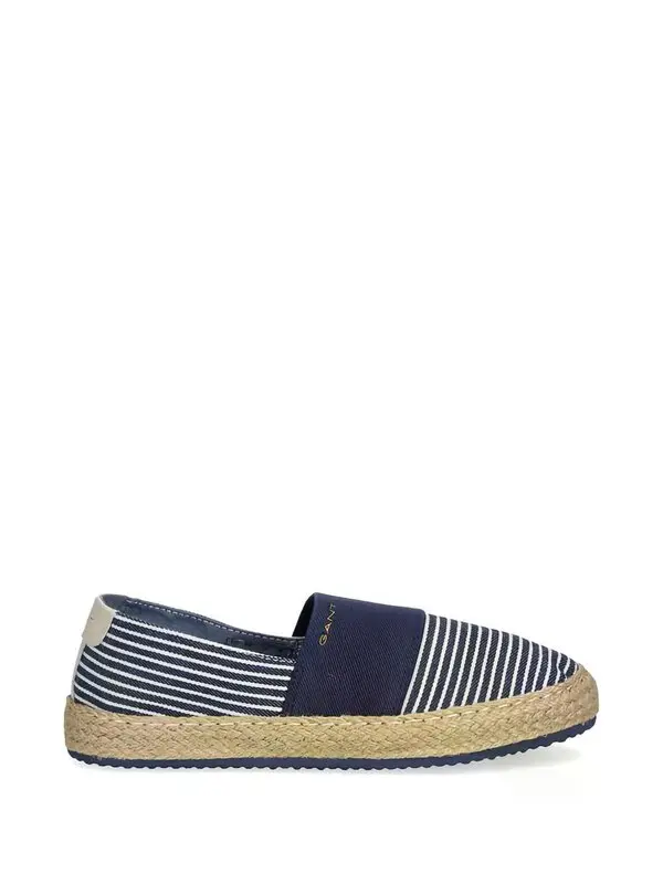 Gant Striped Espadrilles - Blue