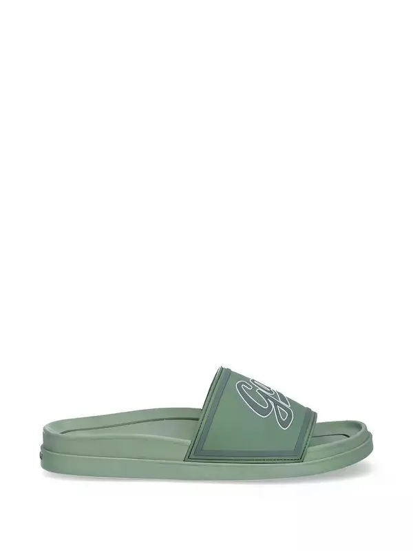 Gant Pierbay Slides - Green