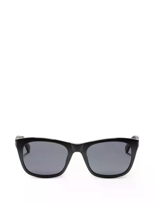 Valentino Garavani Rectangular Acetate Sunglasses - Black