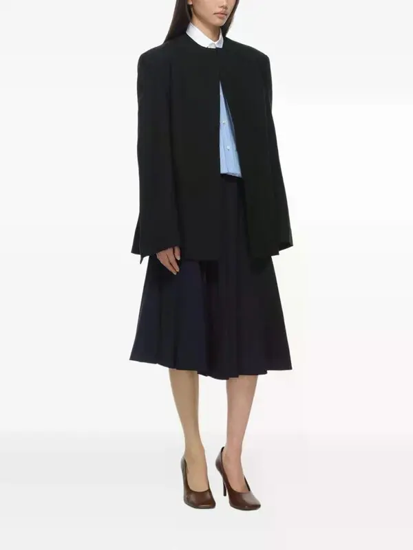 Carven Asymmetric Open Blazer