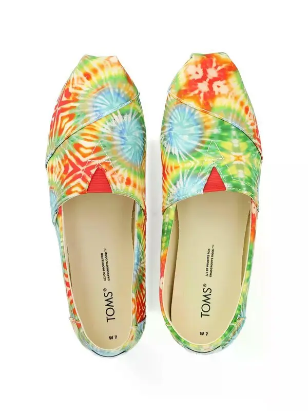 Toms Tie-dye Slip-on Sneakers - Green