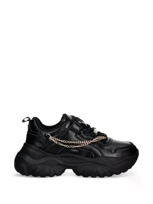 BUFFALO Bliss Chain Platform Sneakers - Black