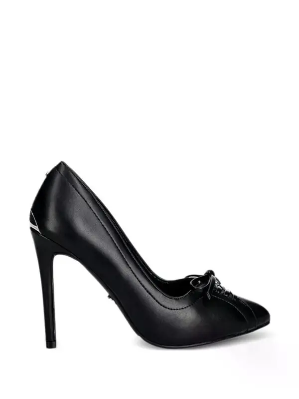 BUFFALO Juliet Lace-up Pumps - Black