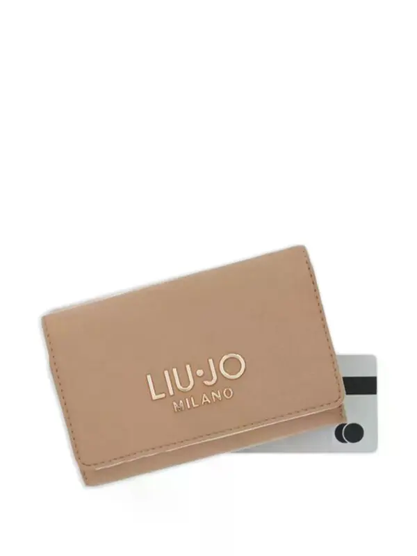 Liu Jo Logo-appliqué Wallet - Neutrals