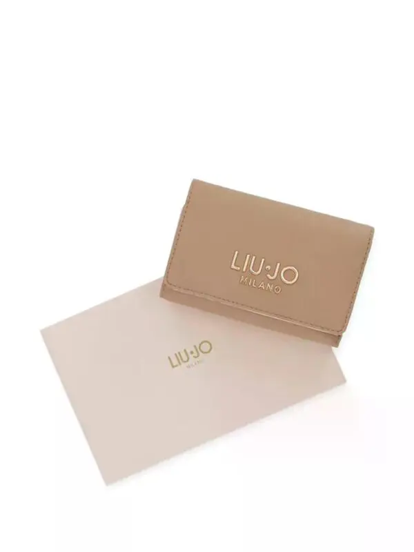 Liu Jo Logo-appliqué Wallet - Neutrals