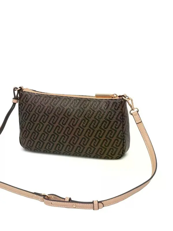 Liu Jo Monogram Pattern Cross Body Bag - Brown
