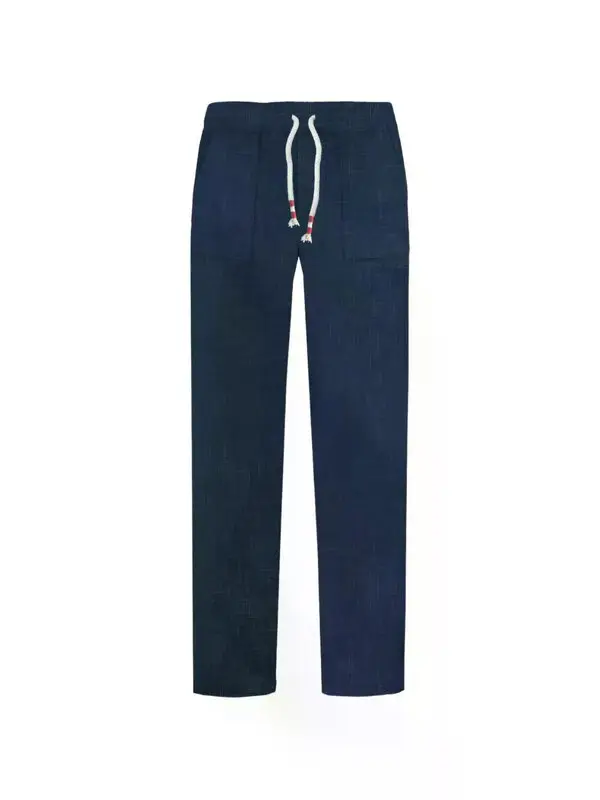 MC2 SAINT BARTH Drawstring-fastening Trousers - Blue