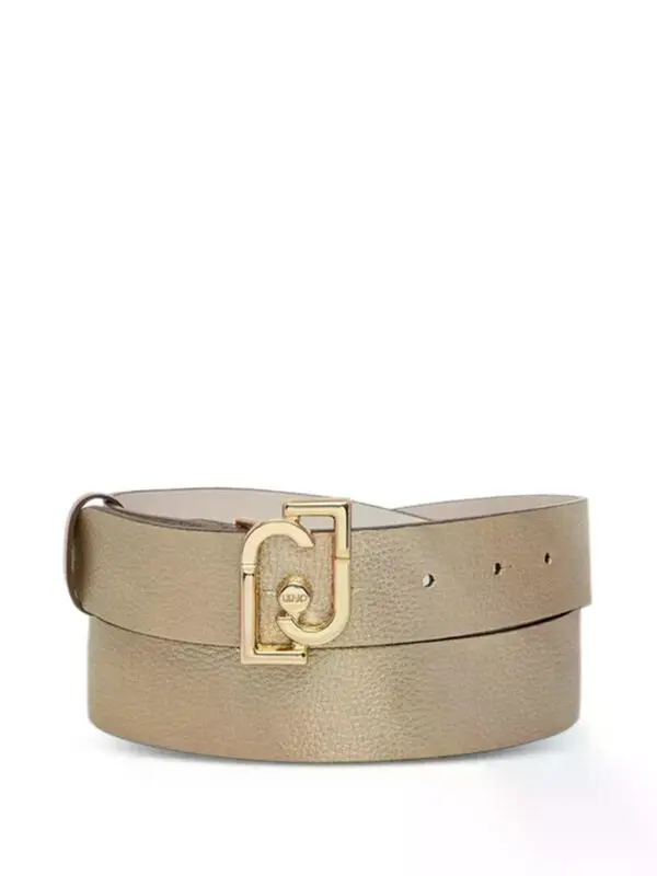 Liu Jo Logo-buckle Belt - Neutrals