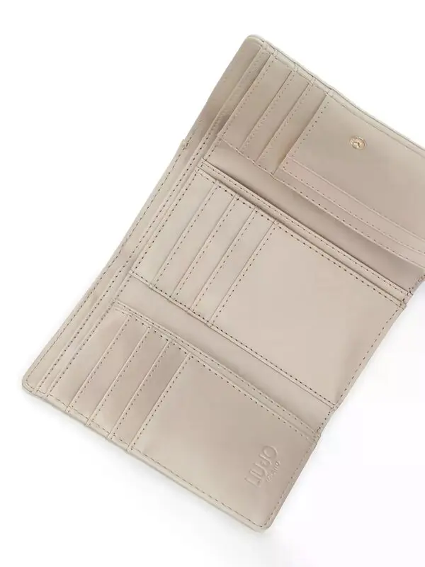 Liu Jo Logo Detail Wallet - Neutrals