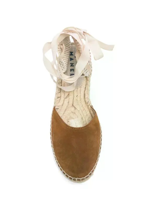 Manebí Suede Espadrilles - Brown