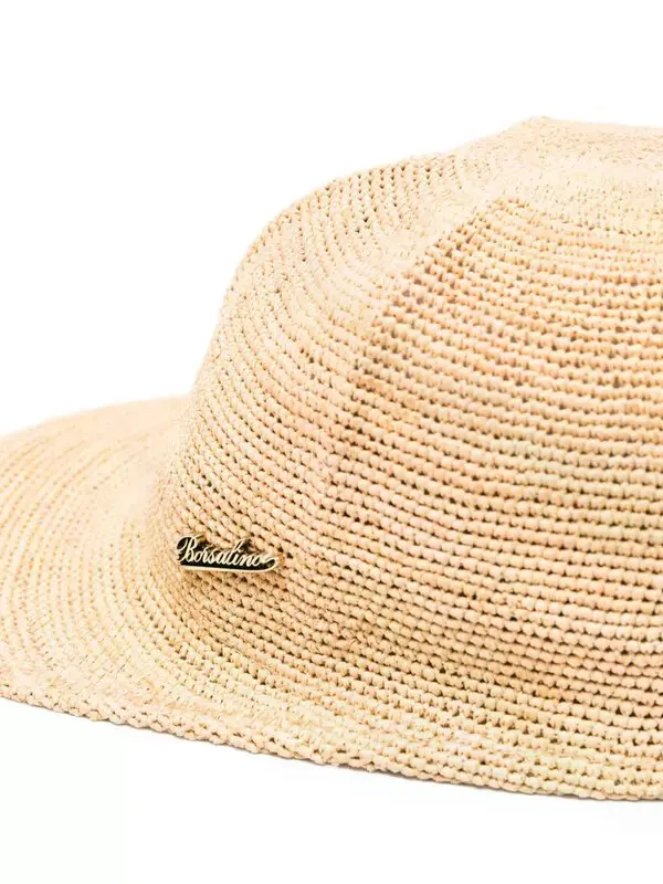 Borsalino Timothee Raffia Hat - Neutrals