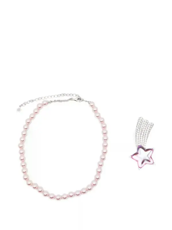 YVMIN Beaded Necklace - Pink