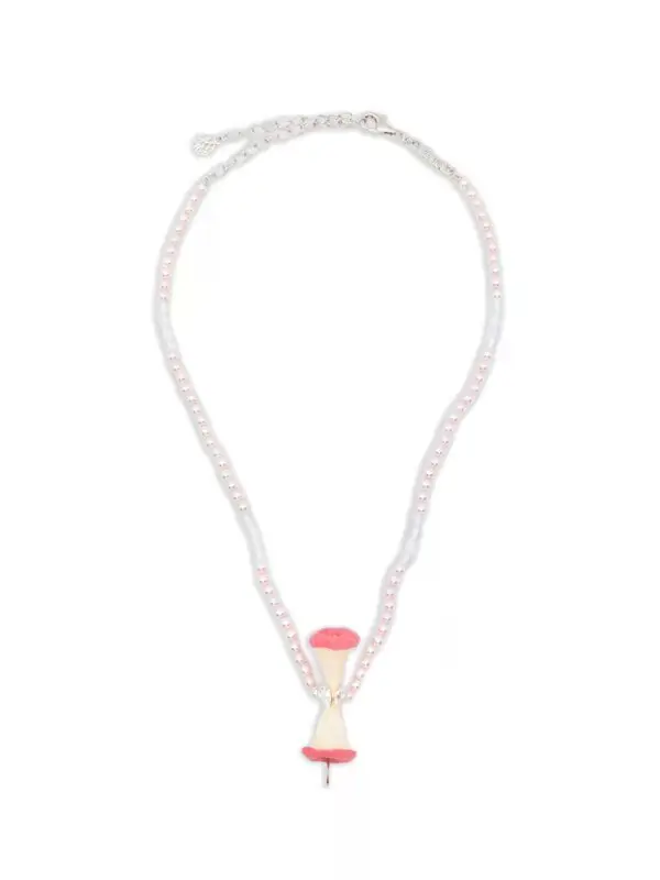 YVMIN Apple Core Necklace - Silver