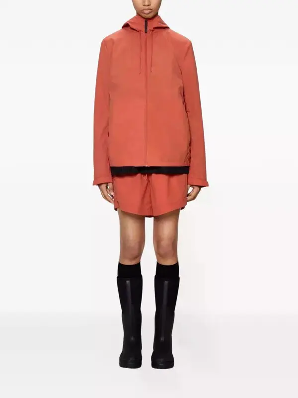 Rains Mito Hooded Jacket - Orange
